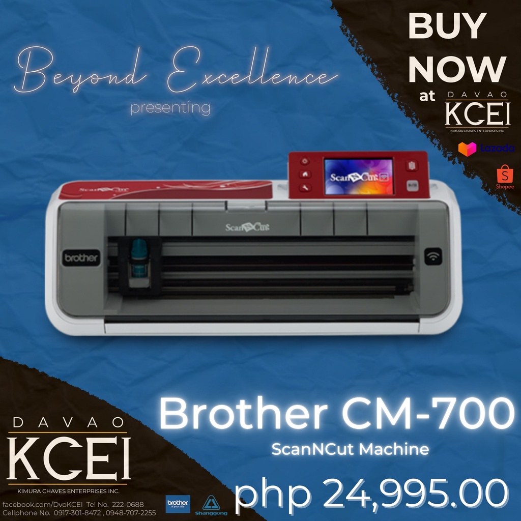 Brother CM700 Scan and Cut Machine | Shopee Philippines
