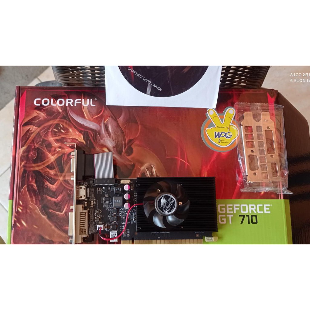 Vga COLORFUL GEFORCE GT 710 2GB-DDR3 | Shopee Philippines