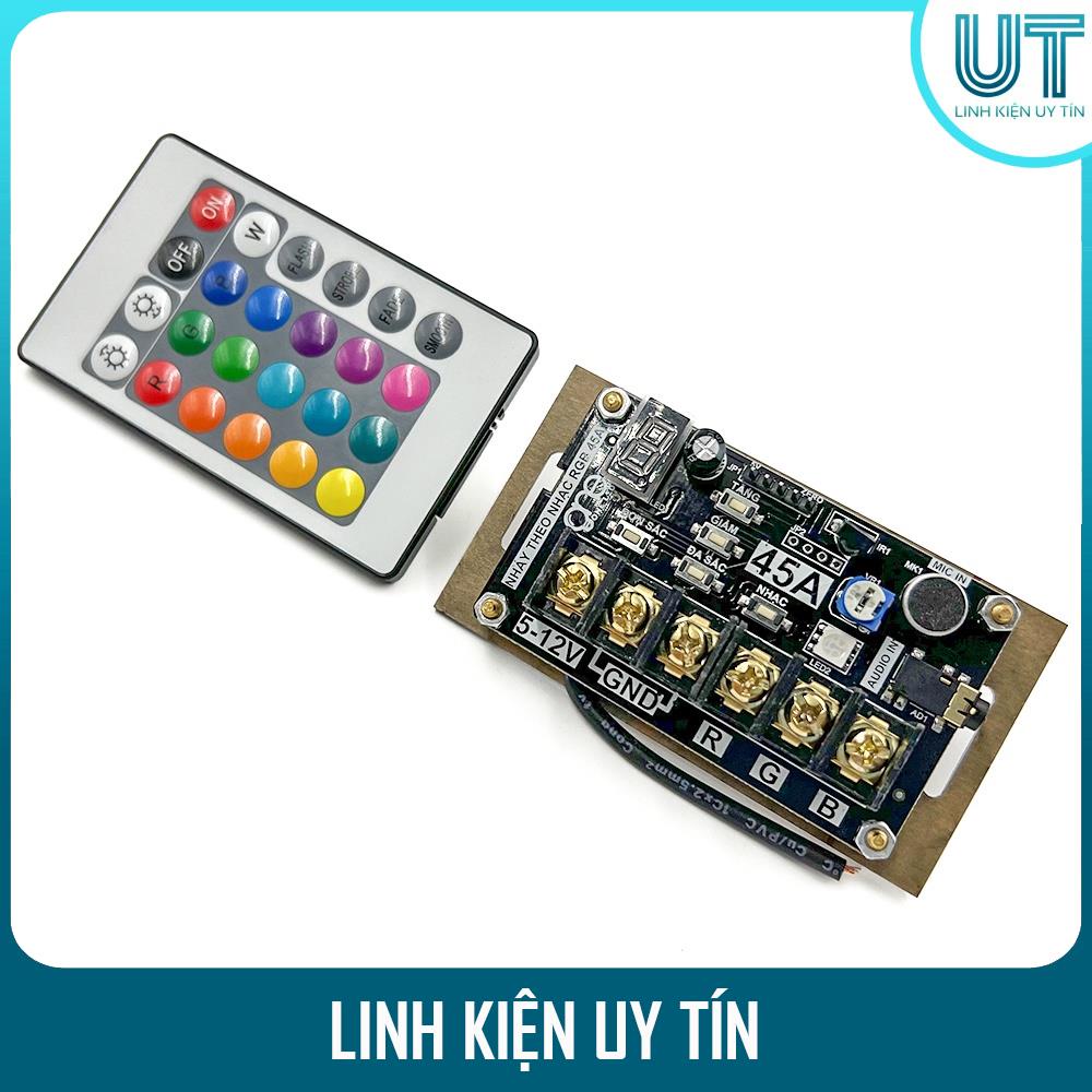 7 Colors RGB LED Control Circuit Flashing By Music - 45A - Genuine ...