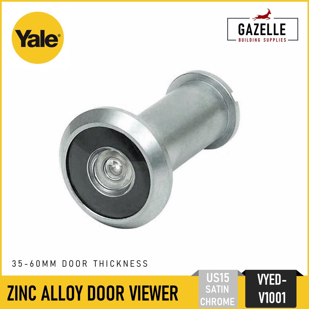 Yale Essential Door Viewer VYED-V1001-US15 | Shopee Philippines