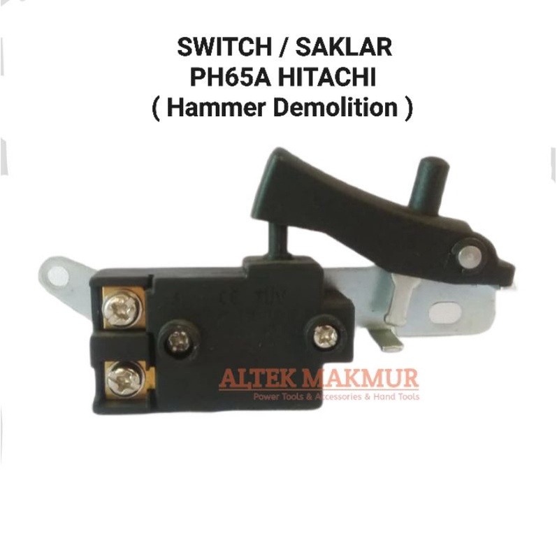 MESIN Switch PH65A Drilling Machine Jack Hammer Demolition Hitachi PH65 ...