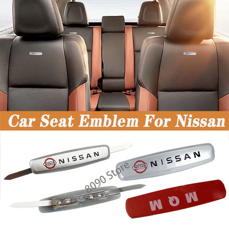 Modified Nissan Nismo Car Seat Emblem Sticker Auto Chair Decorative ...