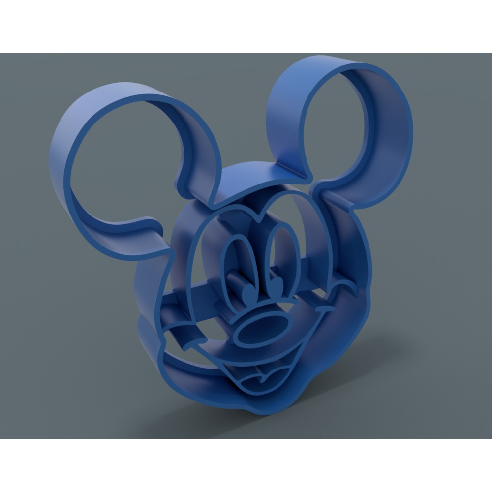 Mickey Mouse Minnie Mouse Cookie Cutter Fondant Stamp Cutter | Shopee ...