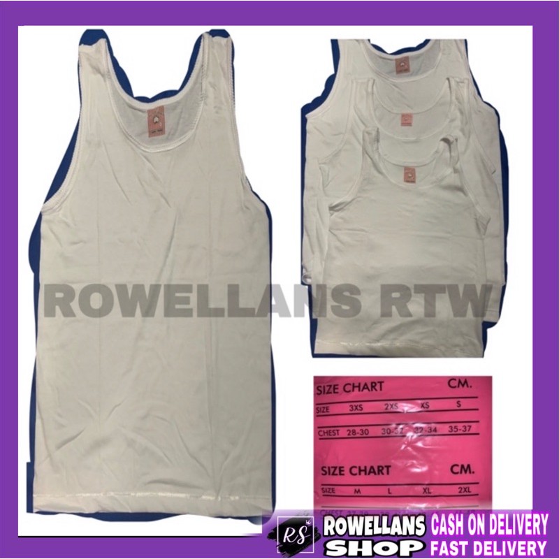 Blue Corner Ladies Sando Available All Size | Shopee Philippines