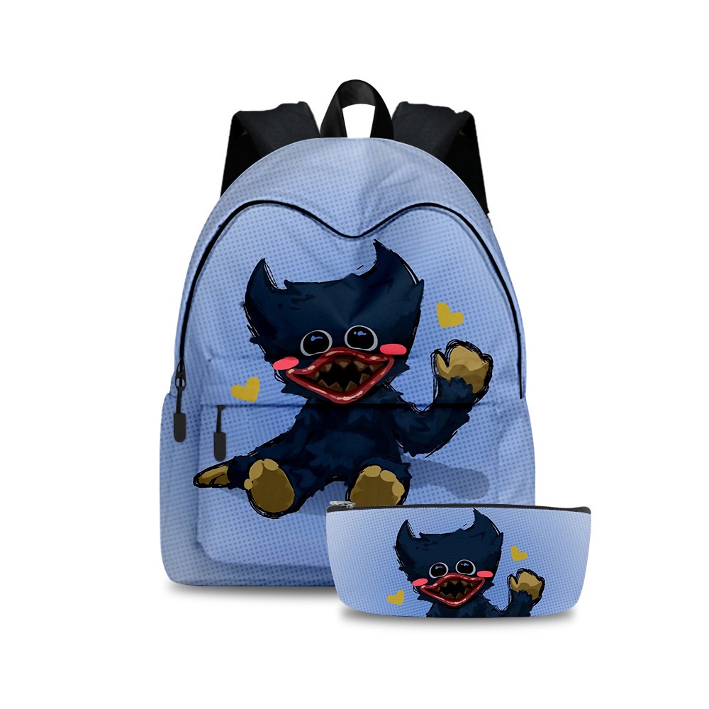 GC2 New 3D poppy playtime kids backpack outdoor Huggy Wuggy student ...