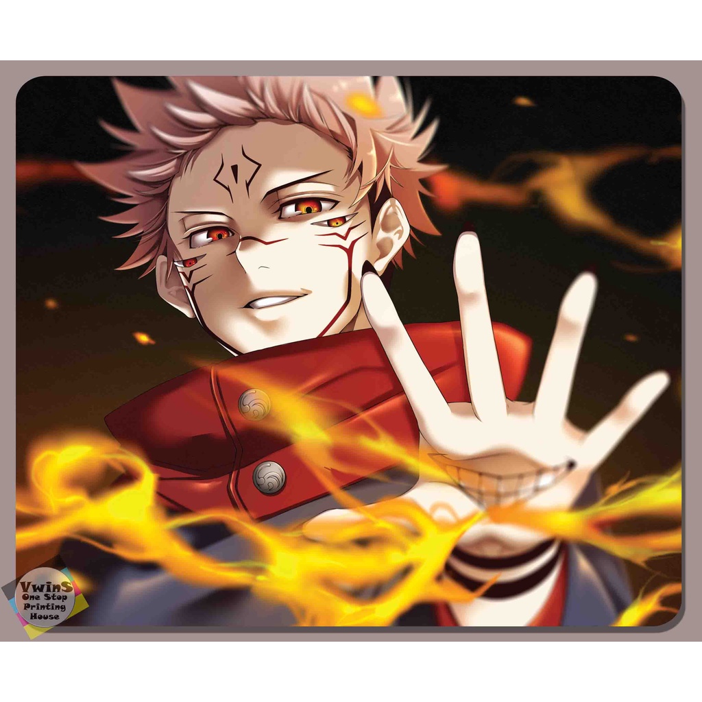 Jujutsu Kaisen Design Mouse pad Part 1 of 2 Satoru Gojo, Masamichi Yaga ...