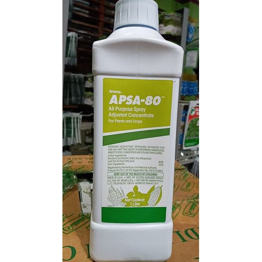 APSA-80 (LITER / 250ML) All Purpose Spray Adjuvant Concentrate BY AMWAY ...