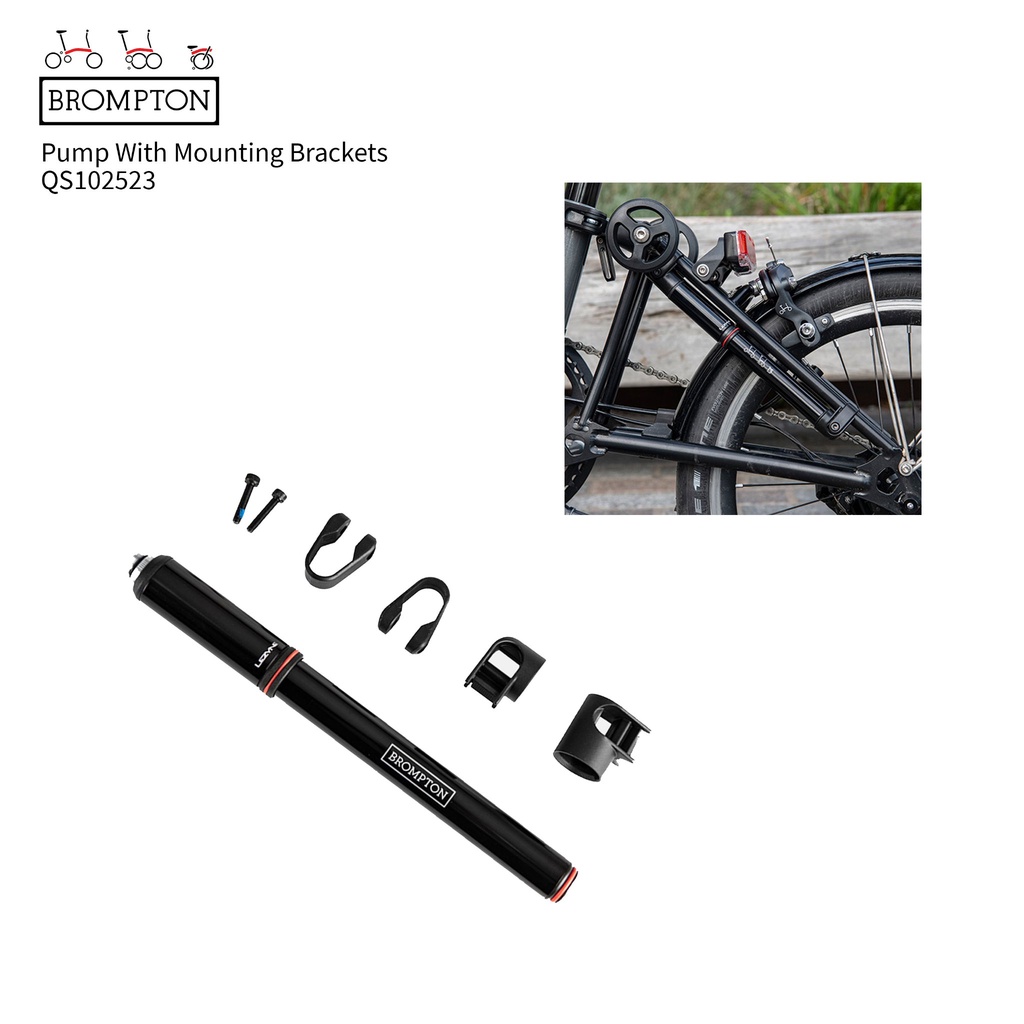 CS168ph Brompton Pump With Mounting Brackets | Shopee Philippines