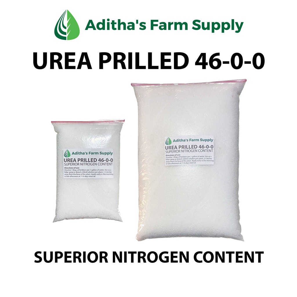 Urea Prilled Nitrogen Fertilizer (NPK 46-0-0) 200g/1kg | Shopee Philippines