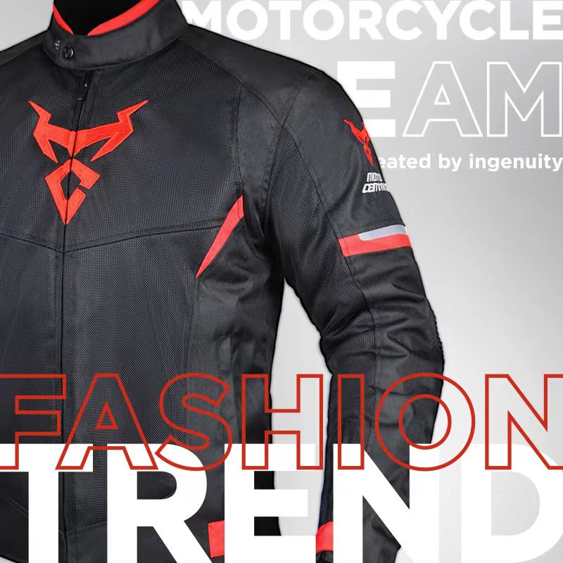Moto Centric Mesh Jacket, Rider's Wear, Anti-Fall, Motorcycle, Racing ...