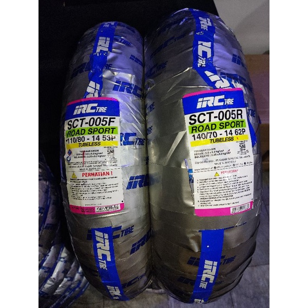 IRC SCT-005 14 110/80 140/70 for Aerox free 2 pito 2 sealant | Shopee ...