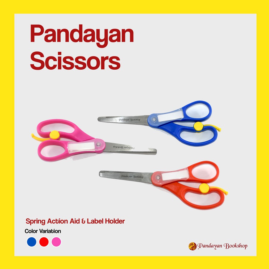 Pandayan Stainless Steel School Scissors | Shopee Philippines