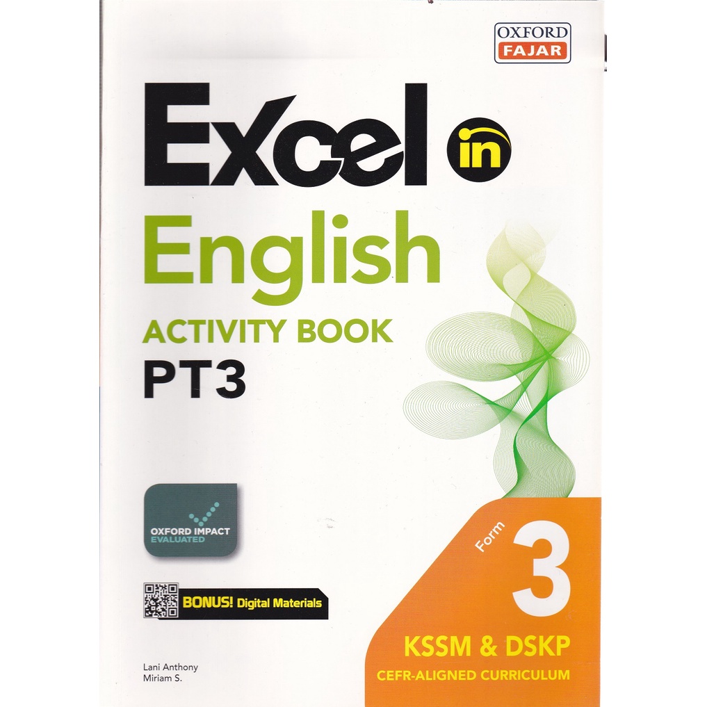 Oxford Excel in English Activity Book PT3 Form 3 | Shopee Philippines