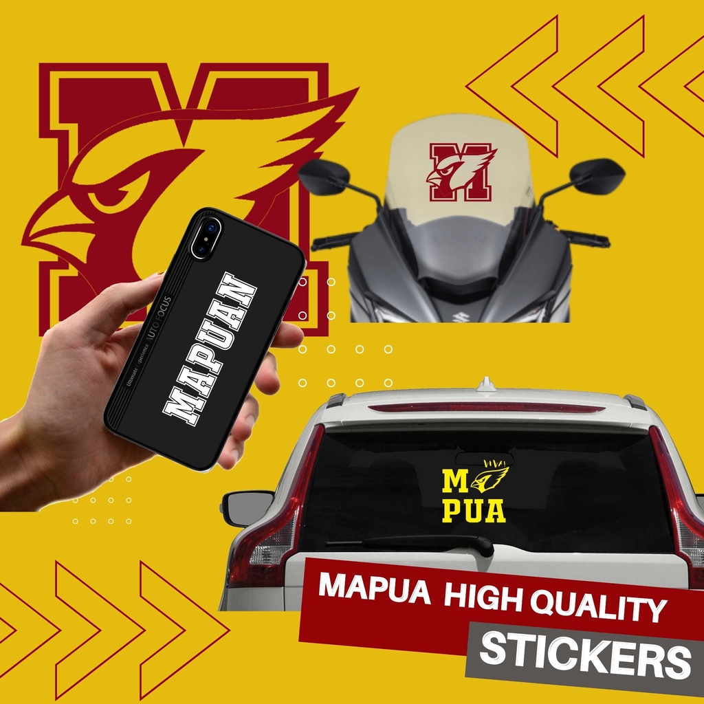 MAPUA Stickers for Cellphone, Laptop, Motor, Car and others | Shopee ...