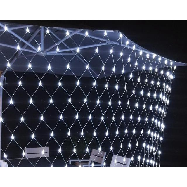 Christmas LED String Fairy Lights Net Mesh Curtain 1.5X1.5M 3X2M ...