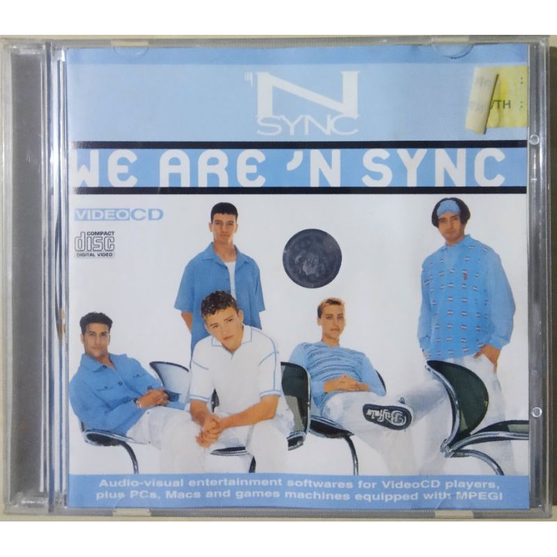Cassettekucollection nsync Vcd Original Album we are nsync | Shopee ...