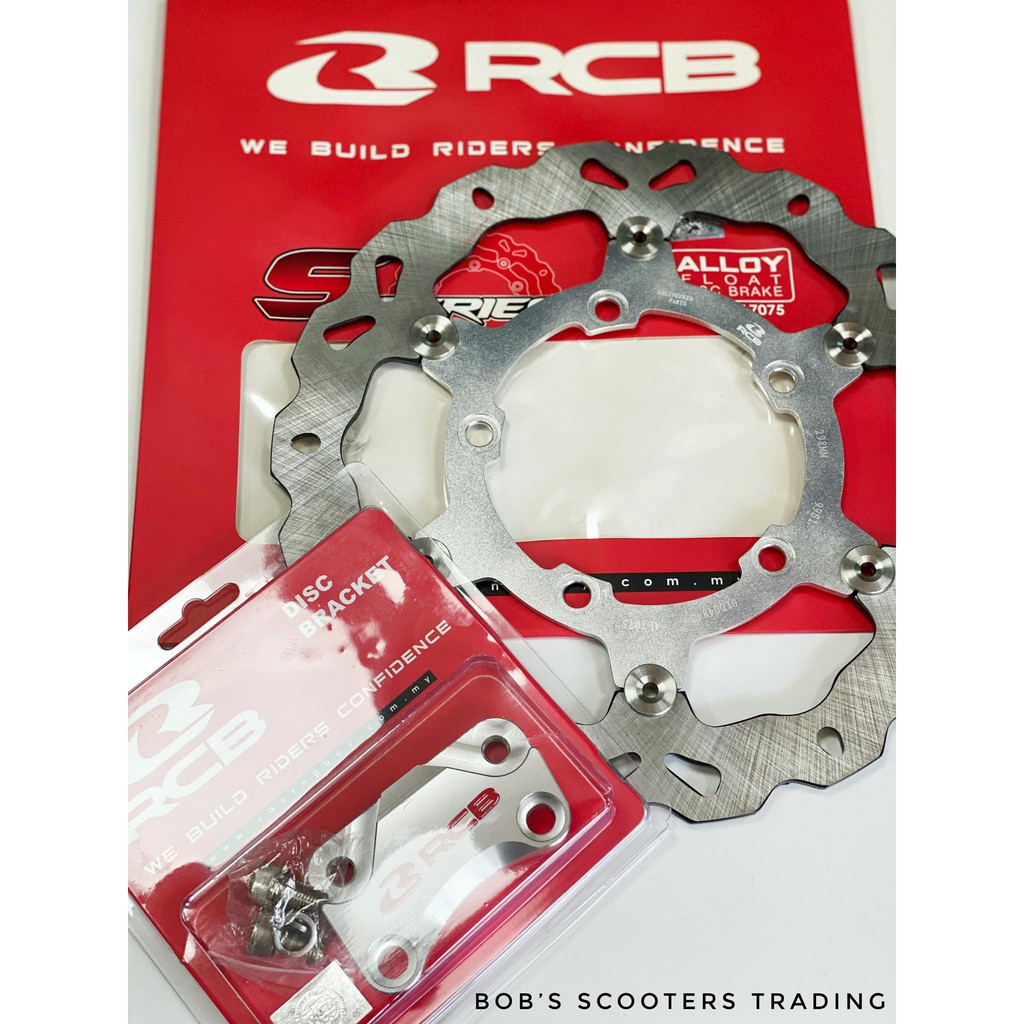RCB S-Series Alloy Disc Brake for Yamaha Sniper MX 150 298mm (Big Disc ...