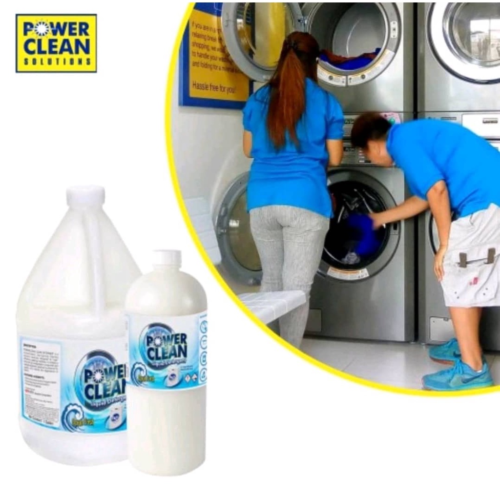 Powerclean HE Liquid Laundry Detergent for High Efficiency HE Washers ...