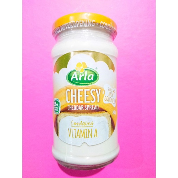 Arla Cheesy Cheddar /Light Spread 240g | Shopee Philippines