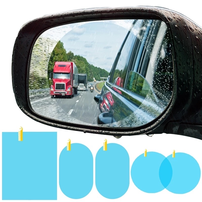 Car Rearview Mirror Anti Fog Anti Glare Transparent Film/ Safety In The ...