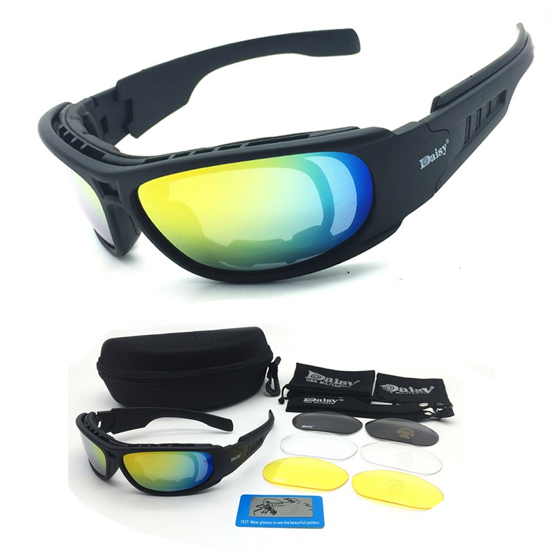 Daisy C6 Outdoor Training Glasses Sunglasses Cycling Eyewear | Shopee ...