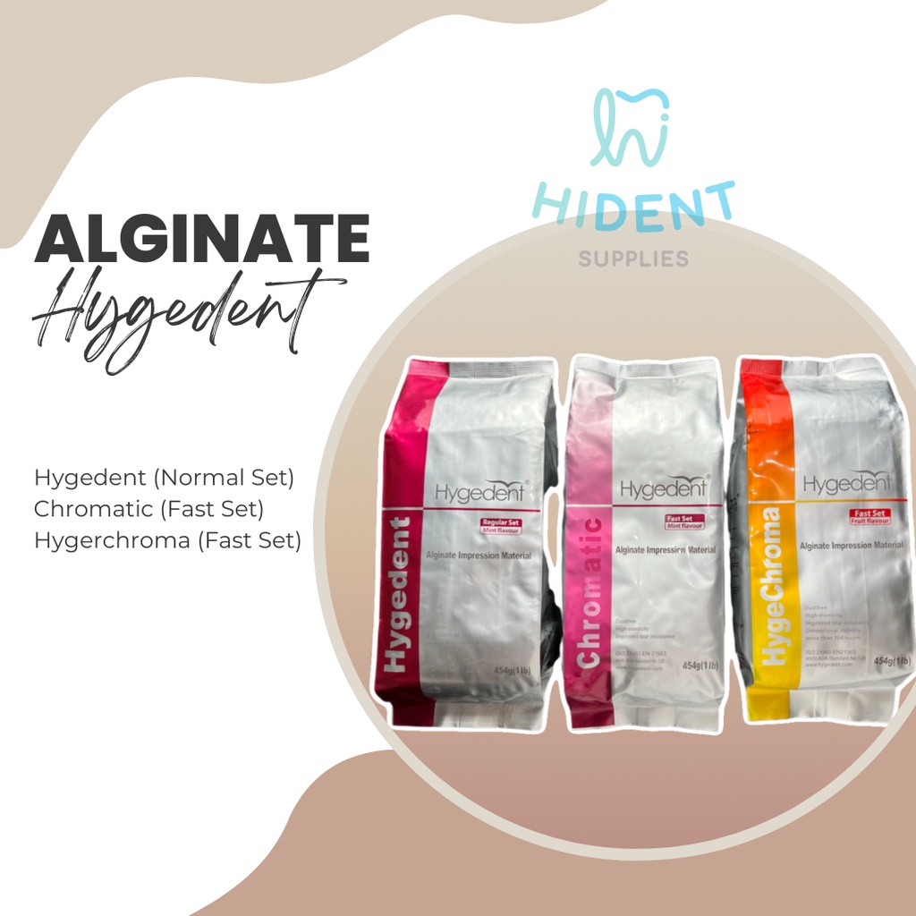 Hygedent : Alginate Impression Material 454g(1lb) | Shopee Philippines