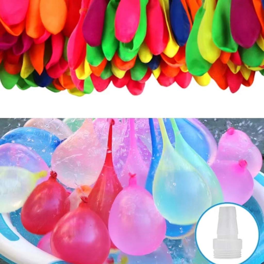 111pcs Water Balloons Latex Small Assorted Colors Water Ballons with ...
