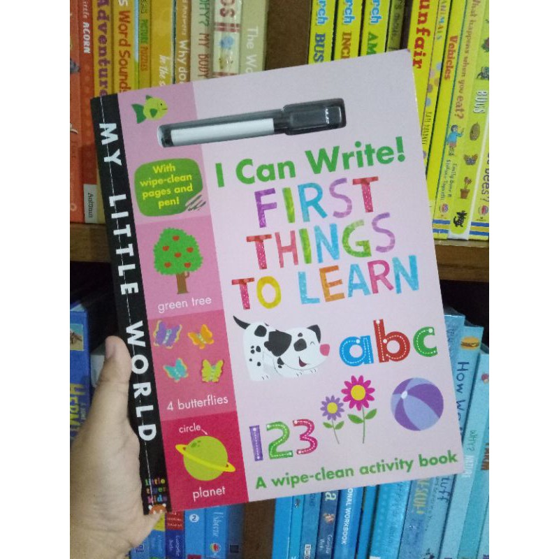 I Can Write. FIRST THINGS TO LEARN | Shopee Philippines