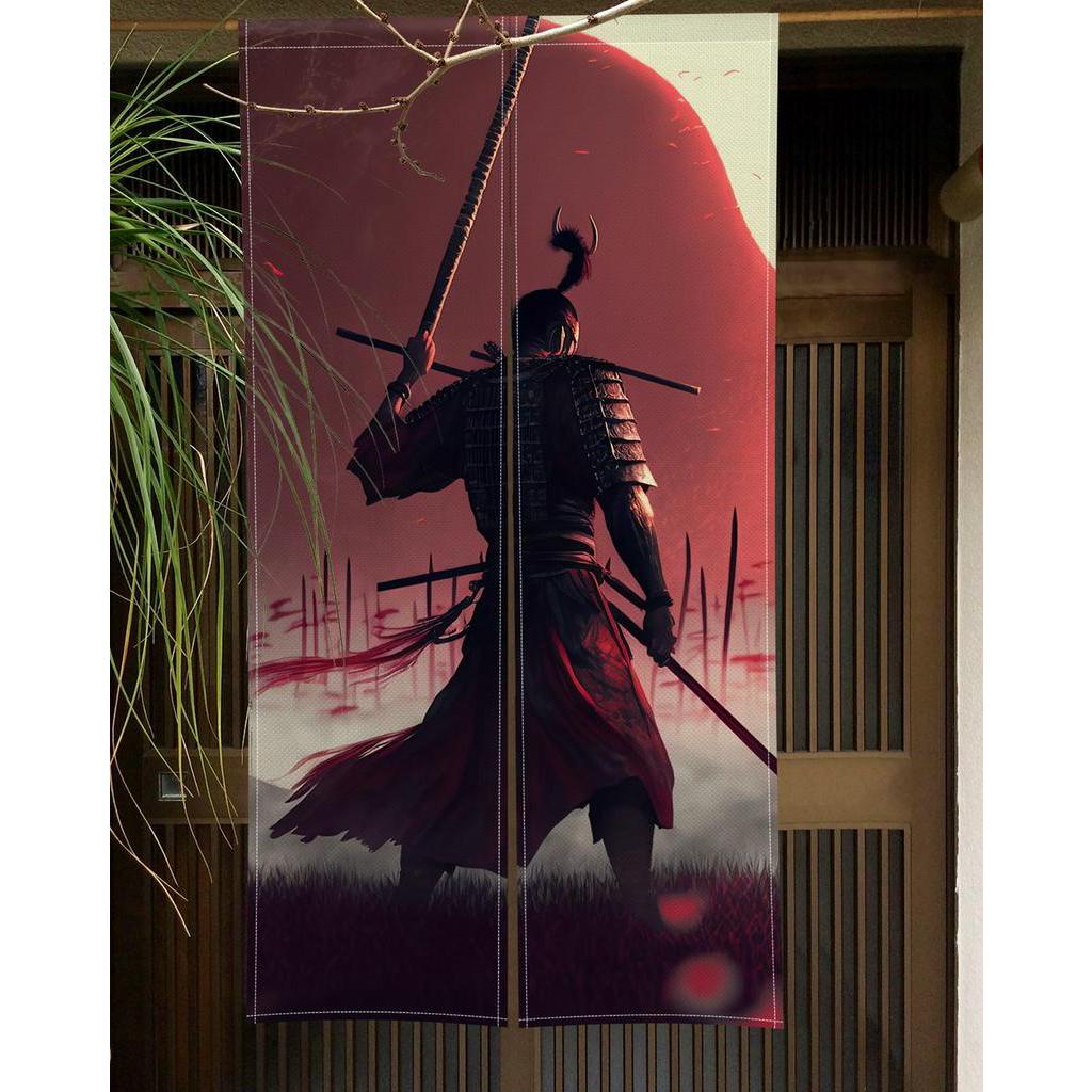 Japanese Comics Samurai Door Cu Dining Room DoorwayCu Partition Cu ...