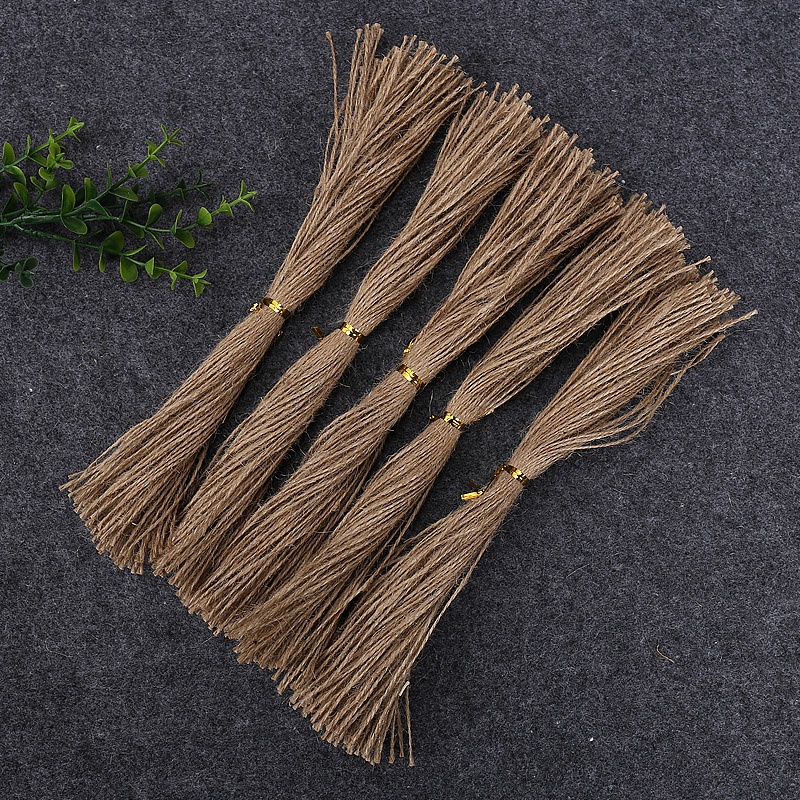 hemp rope 25cm Natural Brown Jute Hemp Rope Twine String Cord Craft ...