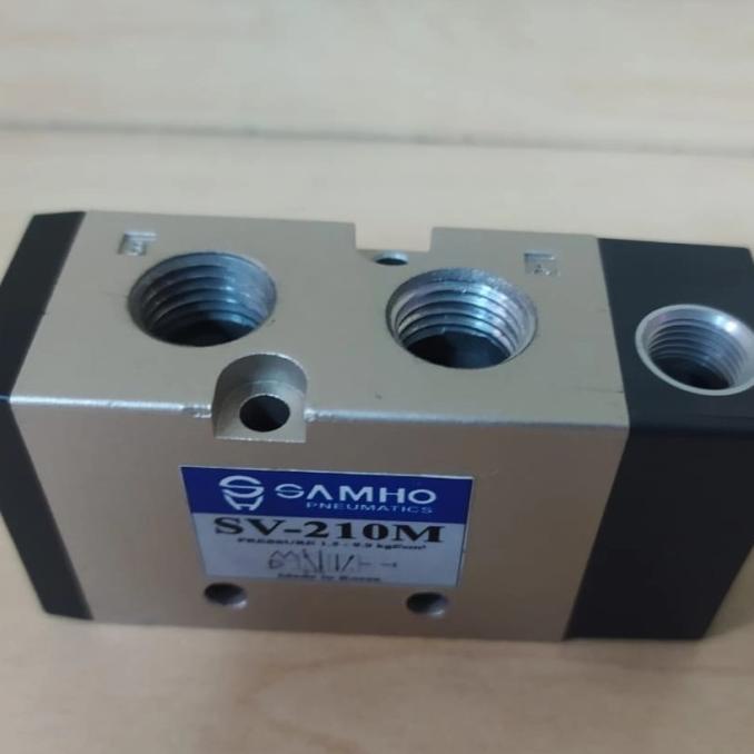 Samho Sv-210M Korea 5/2 1/4 Single Valve Air Pilot Valve | Shopee ...