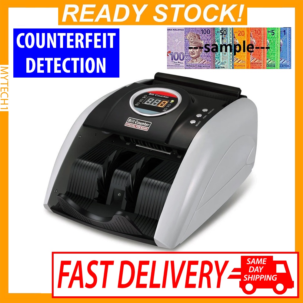 Money Counter Basic banknote Counting Machine Mesin Kira Wang ...