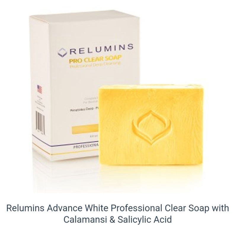 Relumins Acne Clear Soap w/ Calamansi & Salycilic Acid | Shopee Philippines