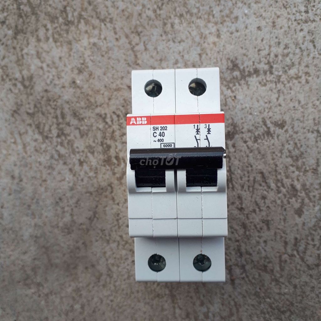 Mcb (aptomat) 2 Phase ABB Code SH 202 40A 440V DC | Shopee Philippines