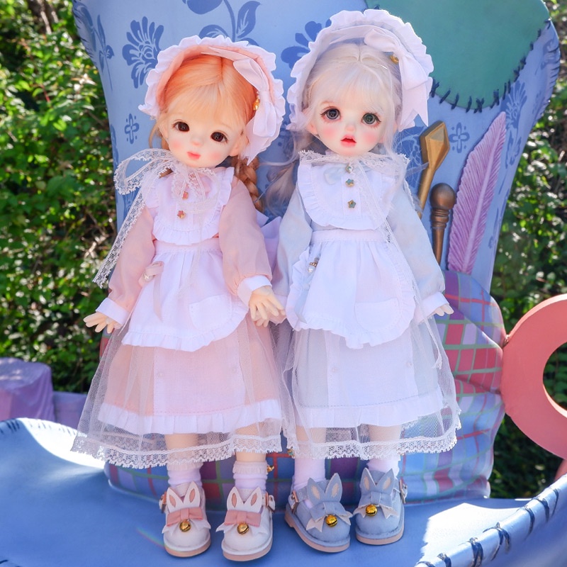 BJD Doll clothes Starlight tea party Lolita dress large 6 points 1/6 ...