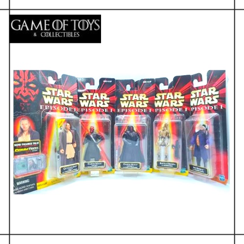 {GOT} Star Wars Episode One Qui - Gon Jinn, Darth Maul, Battle Droid ...
