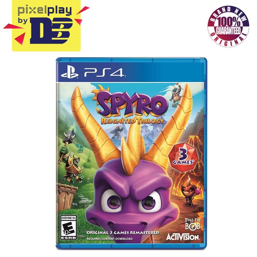 PS4 Spyro Reignited Trilogy All | Shopee Philippines