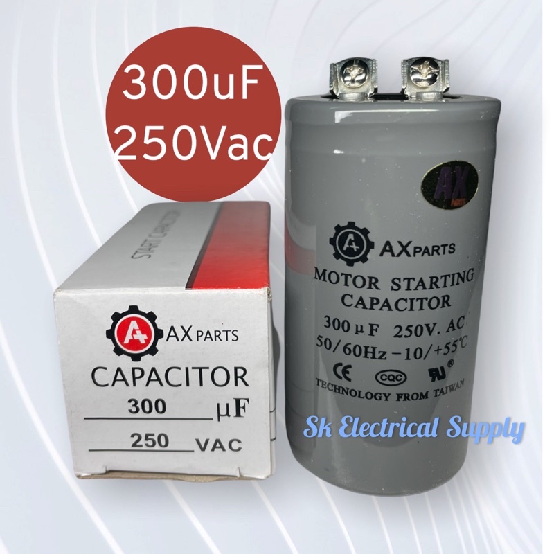 250V 75uF - 600uF STARTING CAPACITOR | SK Electrical | Shopee Philippines