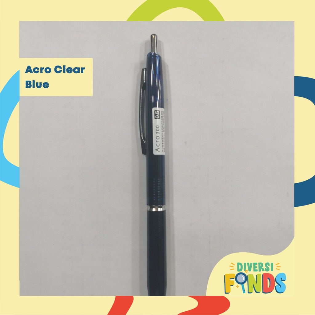 AUTHENTIC Pilot Acroball 300 Retractable Ballpen - BLACK Ink - 0.5mm ...