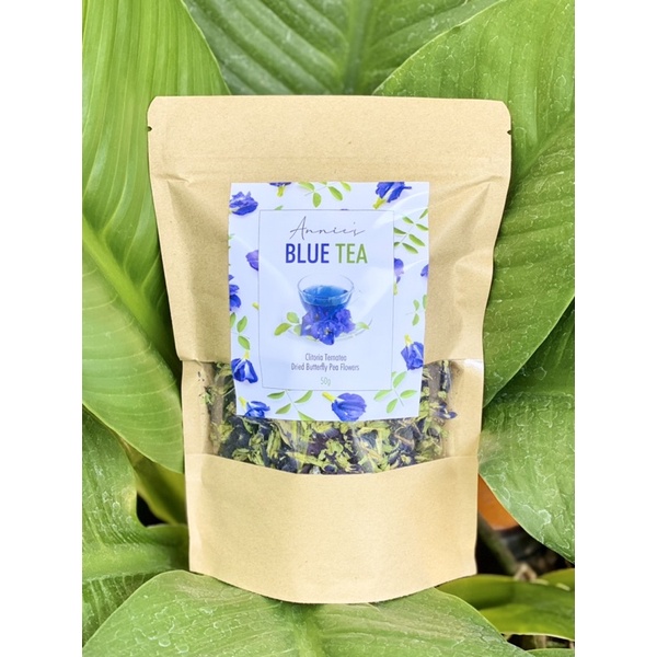 50g Organic Dried Butterfly Pea Flowers - Clitoria Ternatea - Blue ...