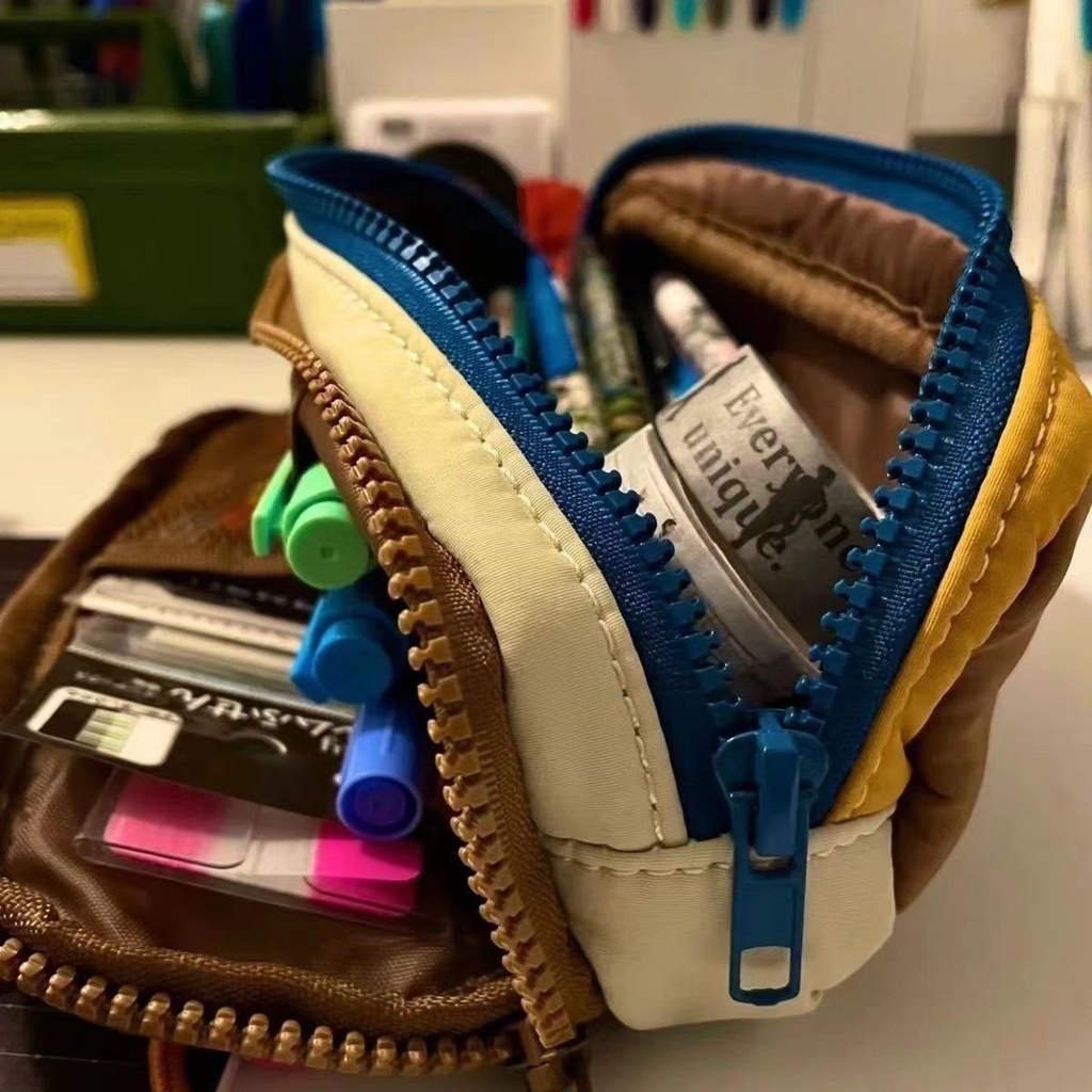 Ins Style Large-Capacity Pencil Case High-Value Multi-Layer ...