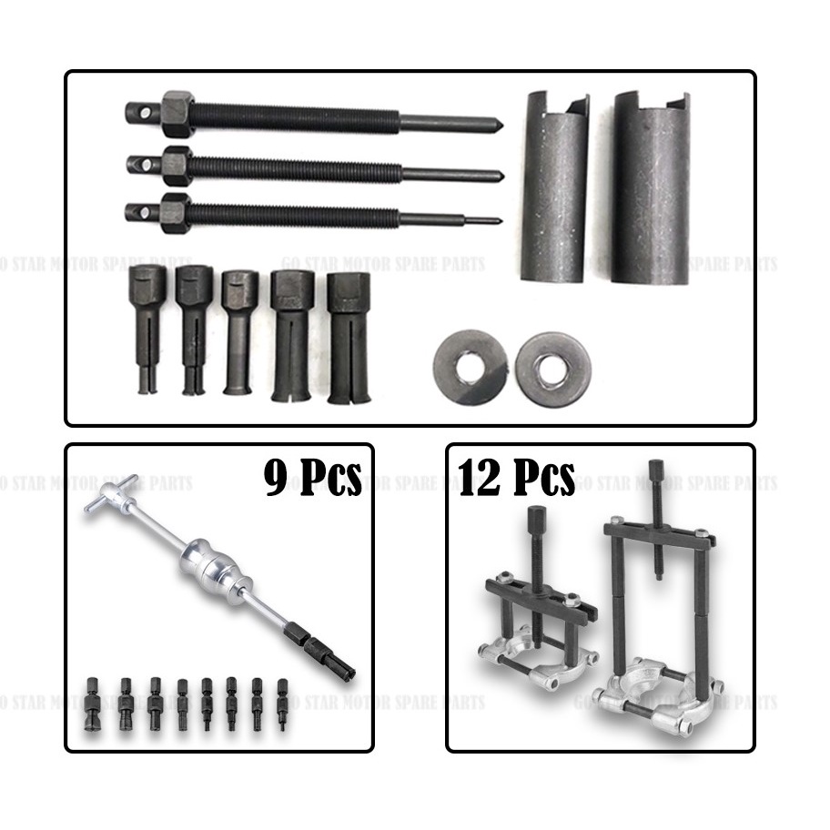 Heavy Duty Internal Bearing Puller Remover Tools 12pcs Separator ...