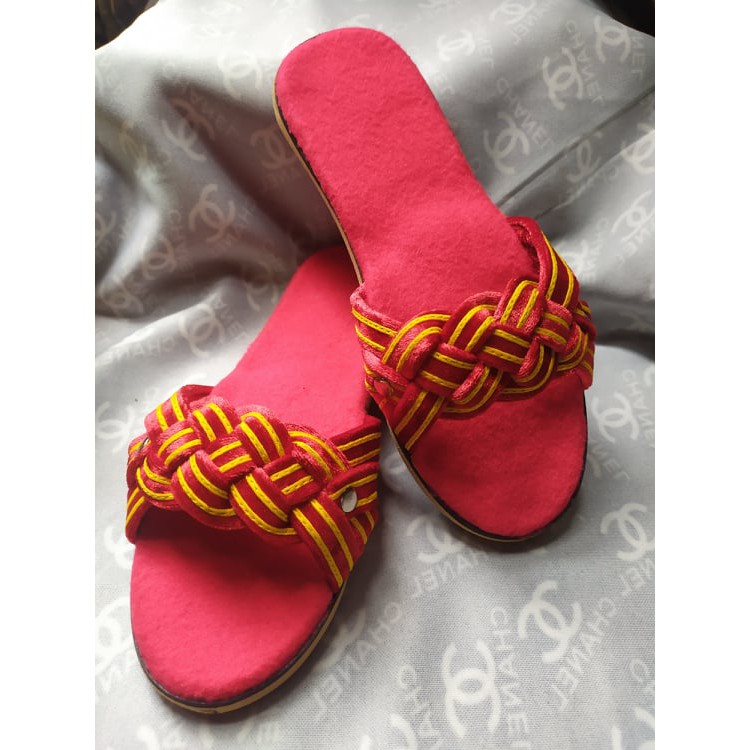 ALFOMBRA SLIPPERS RED (FOR WOMEN) | Shopee Philippines
