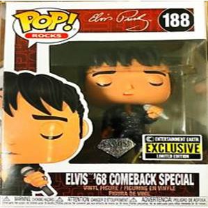 Elvis '68 Comeback Special188 Funko Pop Entertainment Earth Exclusive ...