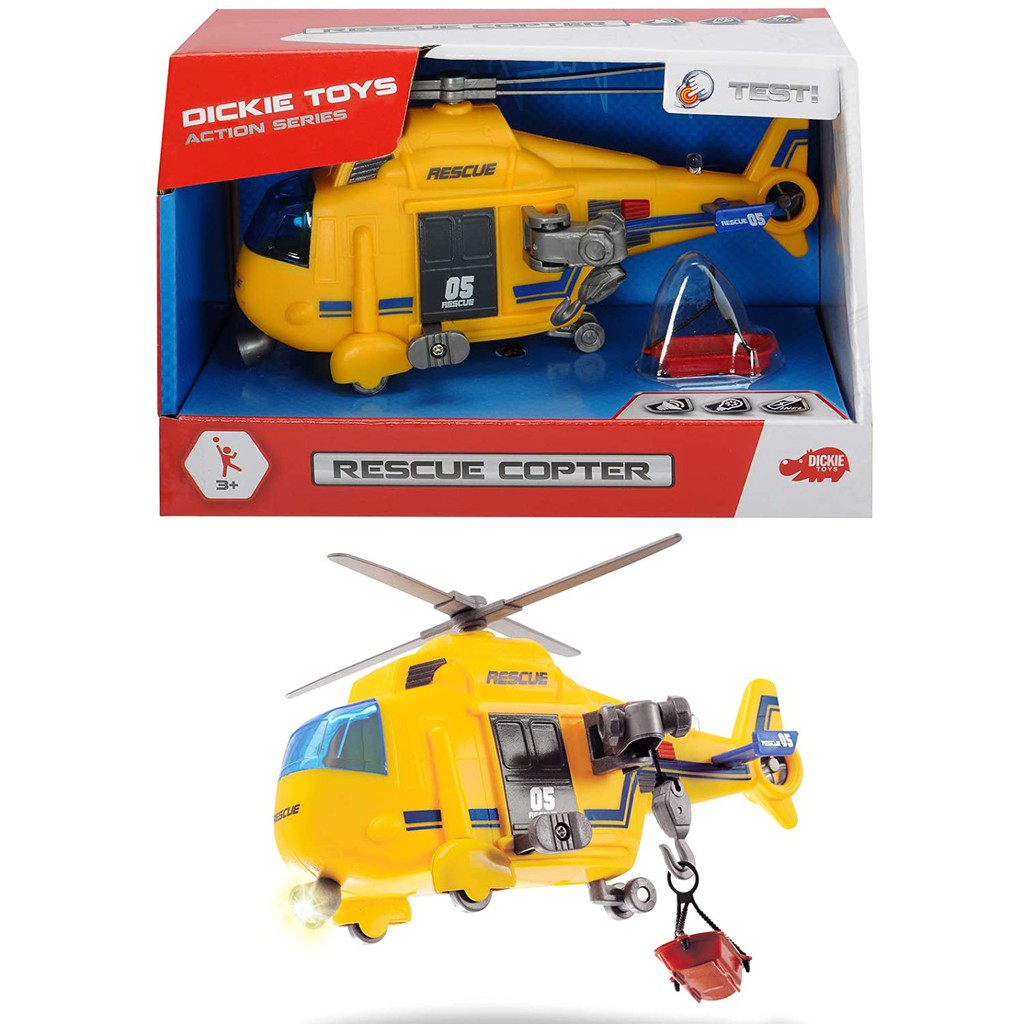 Dickie Toys 194451 Rescue Copter, Try Me, 18 cm | Shopee Philippines