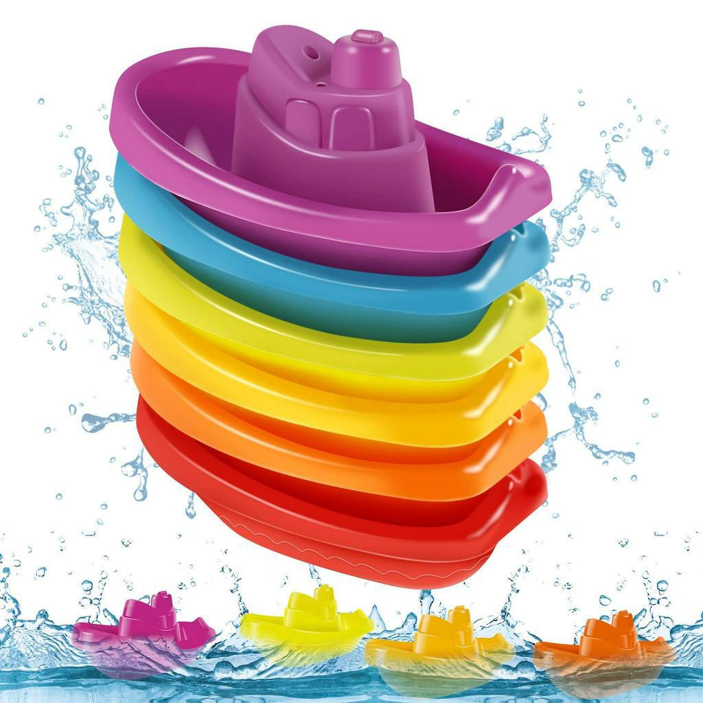 Colorful Stacking Floating Boat | Shopee Philippines
