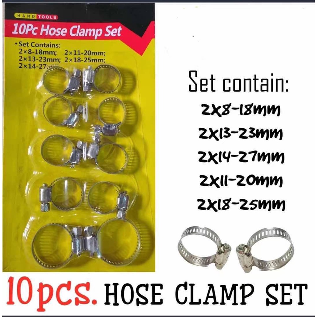 HOSE CLAMP Hose hoops Gas pipe joint fastener, washing machine, Hose ...