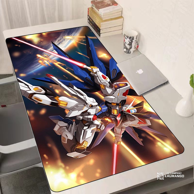 Game Mats Large Gundam Mouse Pad Gaming Accessories Keyboard Desk Mat