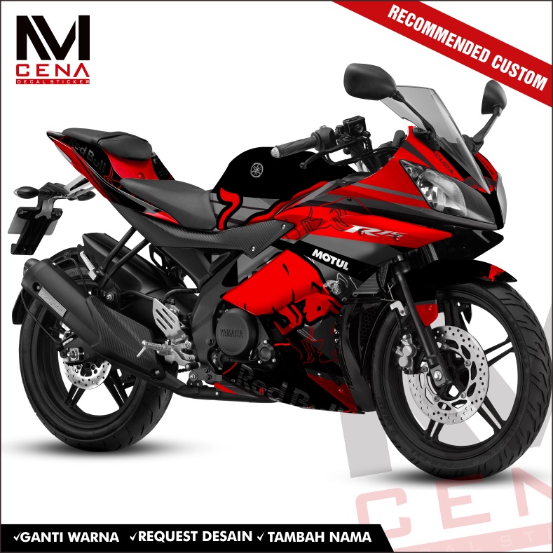 Decal Sticker Sticker Sticker Yamaha R15 V2 Full Body Custom Decal R15 ...