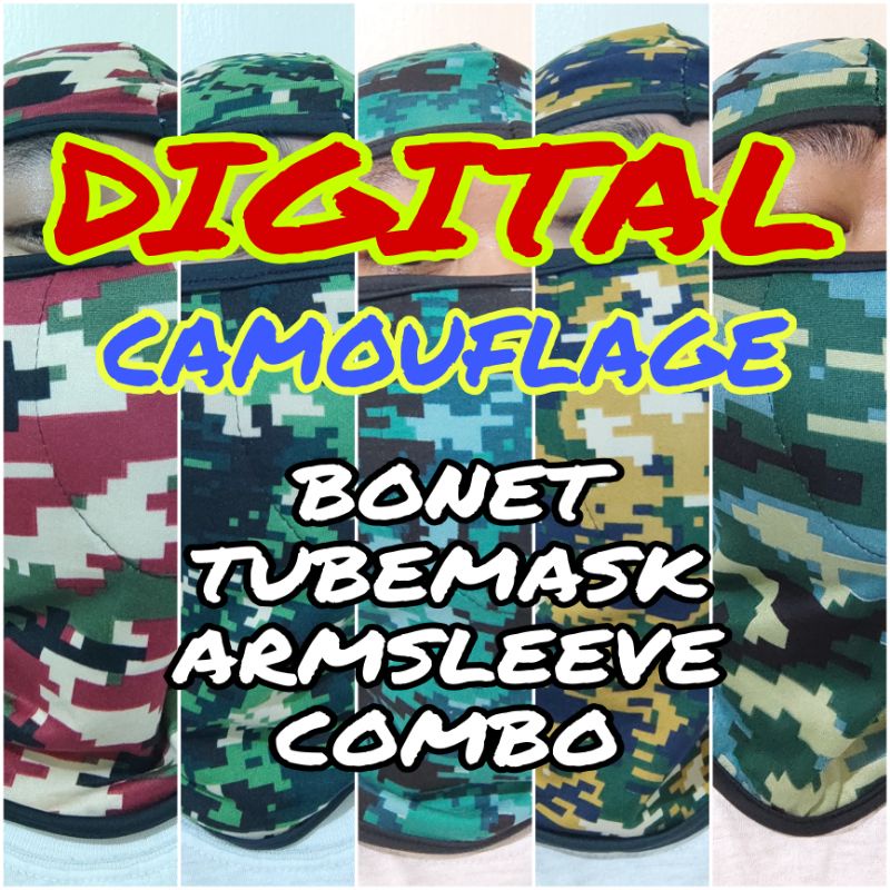 Balaclava Digital full helmet | Shopee Philippines